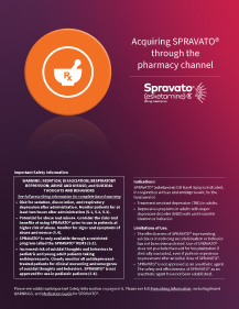 SPRAVATO® (esketamine): A Prescription Nasal Spray | SPRAVATO® HCP